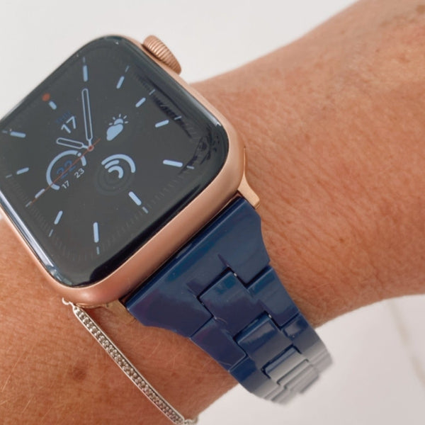 Capri Apple Watch Band - Navy - Salty Safari by Noosa Living